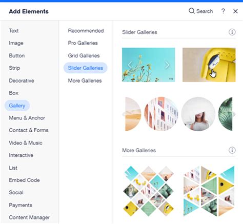 Wix Editor Gallery Issues Help Center Wix