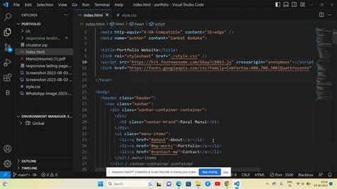 Raval Mansi On Linkedin Intern Codesoft Project Html Css Javascript