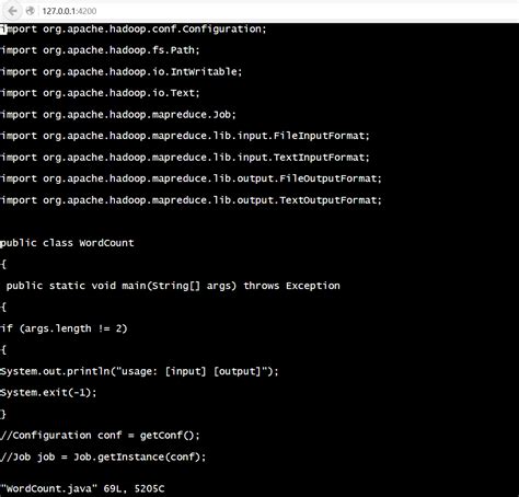 Word Count Exercise Using Hortonworks Hadoop Knowledge Discovery From Data