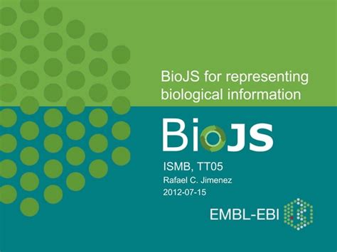 biojs for representing biological information ppt