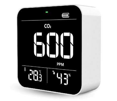 Детектор за качество на въздуха Temtop M10 Pm2 5 Hcho Tvoc Aqi за качеството на въздуха