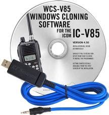 Icom IC V85 Programming Software And USB 29A Cable WCS V85 USB Radioworld UK