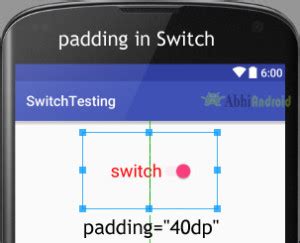 Switch On Off Tutorial With Example In Android Studio Abhi Android