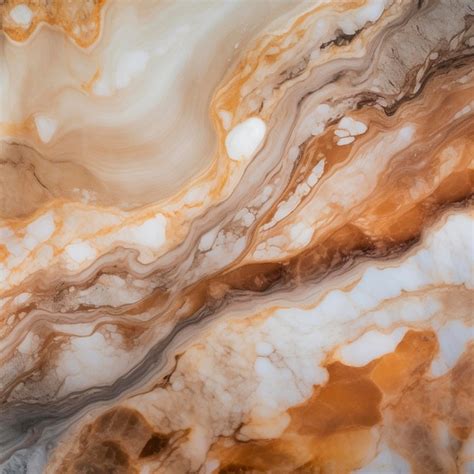 Premium Photo A Marble Wall With A Brown Marble Pattern