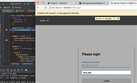 Debugging Reactwebpack Spa Apps Only Working On Certain Pages Ides