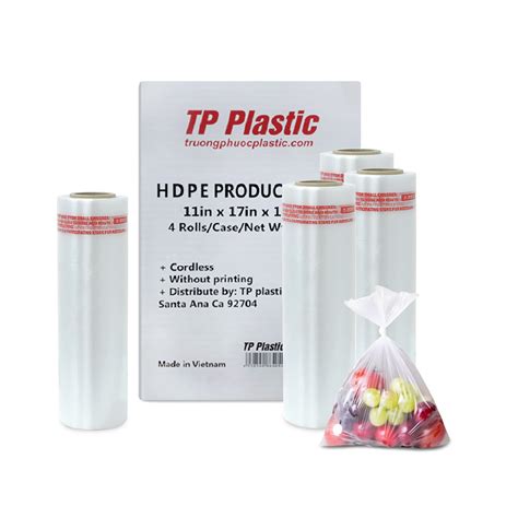 HDPE Bags Plastic Bags Packaging Manufacture TPPlastic USA
