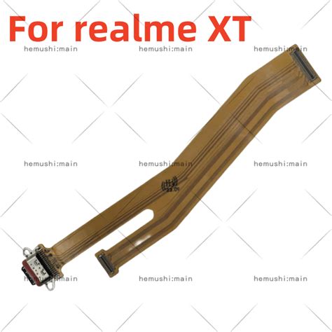 Usb Charging Charger Port Board For Realme Xt Mainboard Flex Usb Port Ribbon Flex Cable Phone