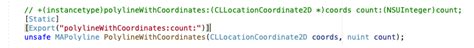 Xamarinforms Binding Ios Library Error With Objective C Pointer Stack Overflow