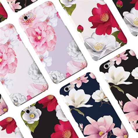 ดอกไม ้ ที ่ ดี ไอโฟน 15 14 13 Galaxy S24 23 22 เคสโทรศัพท ์ Slim Hard Shopee Thailand