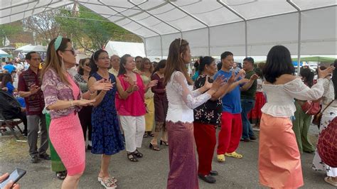 ចូលឆ្នាំខ្មែរ រាំក្បាច់ សារ៉ាវ៉ាន់ Youtube