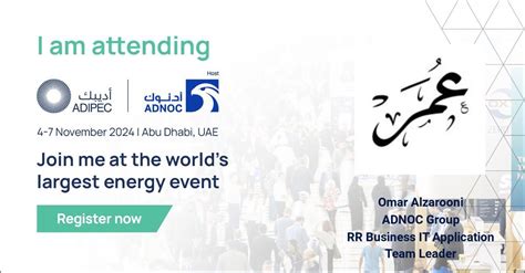 Adipec2024 Adipec Adnoc Energy Futureofenergy Omar Aqeel Al Zarooni