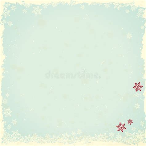Vintage Winter Textured Background Stock Illustration Illustration Of