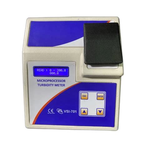 Vsi 701 Microprocessor Turbidity Meter Accuracy 3 Of Full Scale Deflection In 0 1000 Jtu