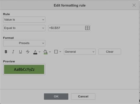 Spreadsheet Conditional Formatting Not Working Desktop Editors Onlyoffice Community