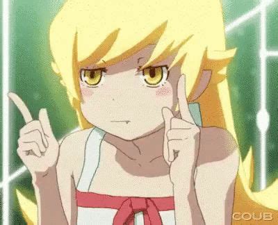 Anime Loop  Anime Loop Finger Discover And Share S Monogatari