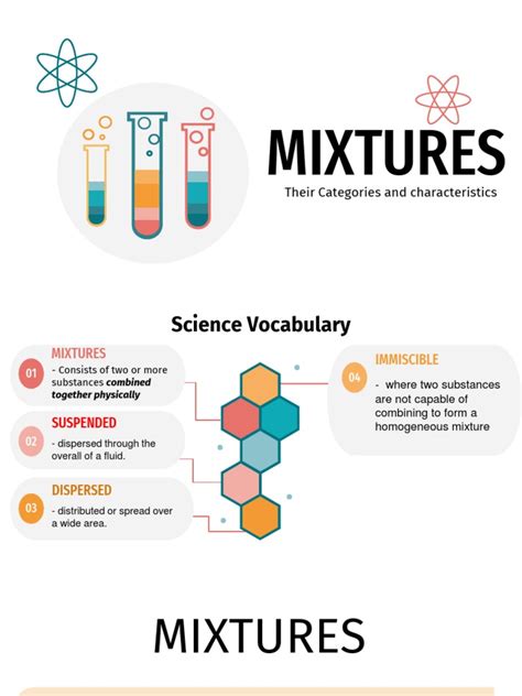 Mixtures Grade 6 Science Pdf Mixture Solution