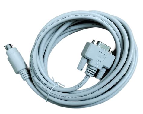 Buy Delta Plc Programming Cable 3 Meters For Dvp Series Plc Db9 Pin Female To 8 Pin Mini Din