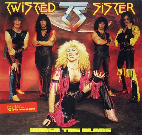 Twisted Sister Under The Blade Album Cover Photos And Detailed