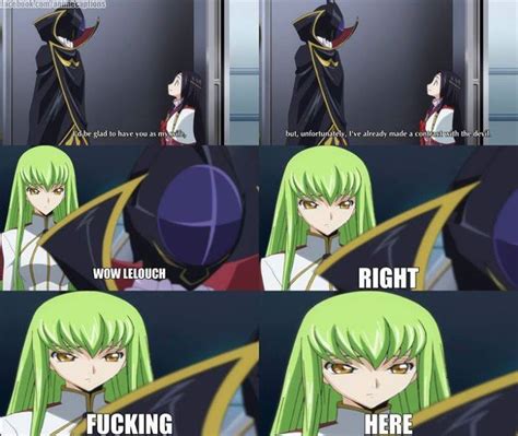 Code Geass Meme Funny Anime Manga Code Geass Anime Memes Funny Anime Funny