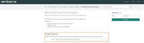 Self Service Account Provisioning Using Aws Service Management Connector For Servicenow Aws