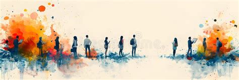 Collaborative Problem Solving Team Brainstorming Session Stock Illustration Illustration Of