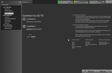 LG OLED TV Calibration Guide AutoCal And Hardware Calibration TFTCentral LG OLED TV Calibration Guide AutoCal And Hardware Calibration TFTCentral