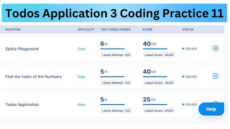 Todos Application 3 Coding Practice 11 Answers Javascript Nxtwave