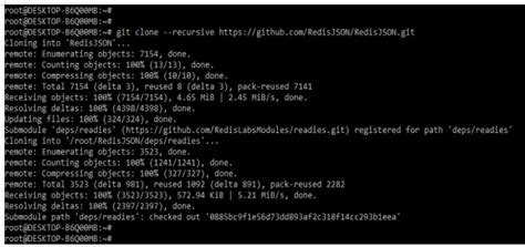 Redisjson Installing Redisjson Using The Source Code
