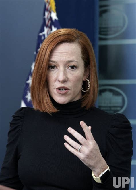 Photo White House Press Secretary Jen Psaki Speaks At A Daily Press