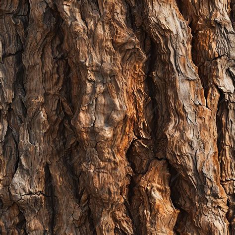 Premium Photo Tileable Borderless Tree Bark Texture Pattern