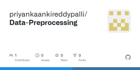 Github Priyankaankireddypallidata Preprocessing
