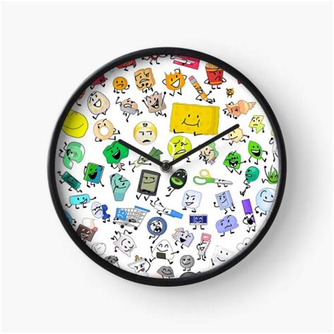 Bfb And Tpot Full Cast 3477 Wall Clock 12 Inch Funny Mantel