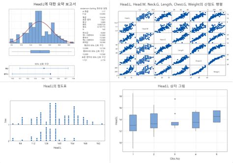 미니탭minitab Sigmaxl 활용 통계 및 데이터 분석 네이버 블로그