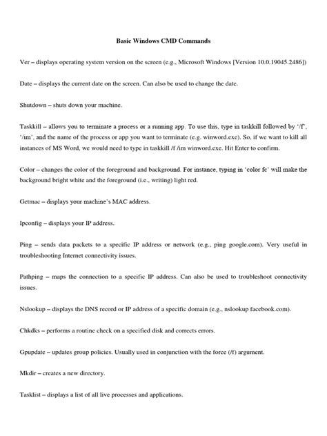 Windows Commands Pdf Group Policy Computer File