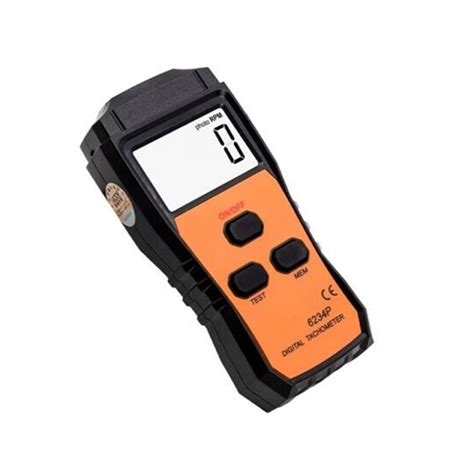 Portable Non Contact Digital Tachometer 2 5 Rpm 99999 Rpm