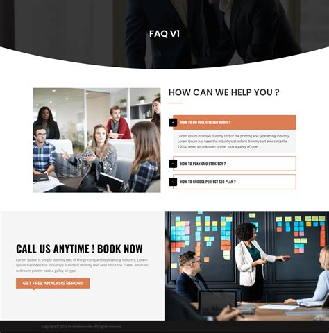 Faq Style Layout Pack Divilayouts