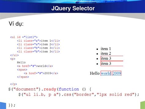 ppt jquery powerpoint presentation free download id 6505975
