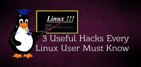 tecmint linux howto s guide on linkedin 3 useful hacks every linux