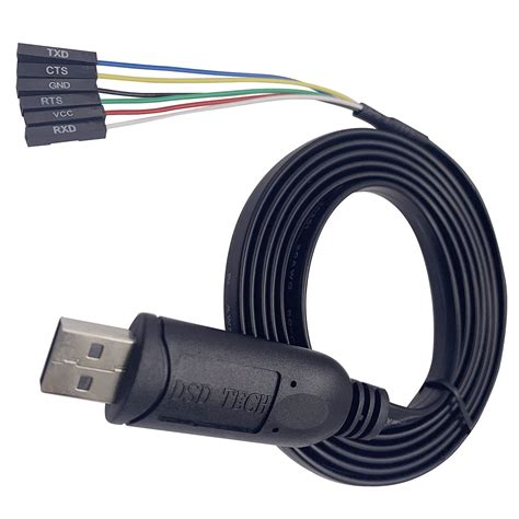 DSD TECH SH U G USB To TTL Serial Cable Built In FTDI FT RL IC M FT For Sale North