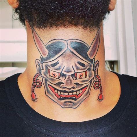 40 Best Japanese Mask Tattoos Designs And Ideas 2019