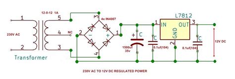 Understanding The Inner Workings Of An AC To DC Converter Circuit Diagram
