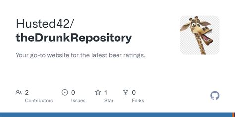 github husted42 thedrunkrepository