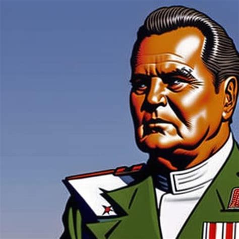 Josip Broz Tito Cartoon By Bstevanovic On Deviantart
