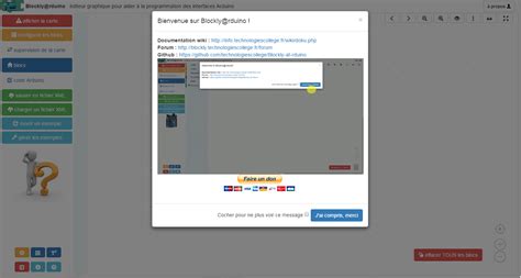 Électronique En Amateur Blocklyrduino Programmez Votre Arduino Par Glisser Déposer