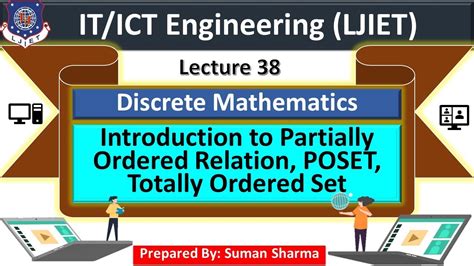 Lec 38partially Ordered Relation Poset Discrete Mathematics It