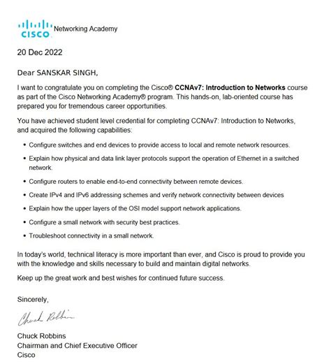 Sanskar Singh On Linkedin Ccna Cisco Certification Networking