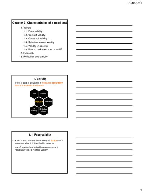 U3characteristic Of A Good Test Pdf