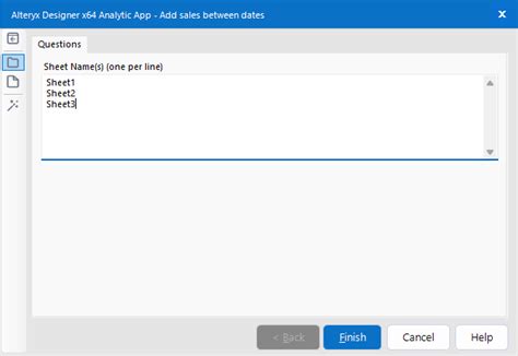 Alteryx Interface Design Multiple User Values Inpu Alteryx Community