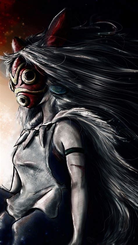 Princess Mononoke Iphone Wallpapers Top Free Princess Mononoke Iphone