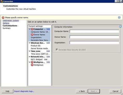 Vmware Standalone Converter